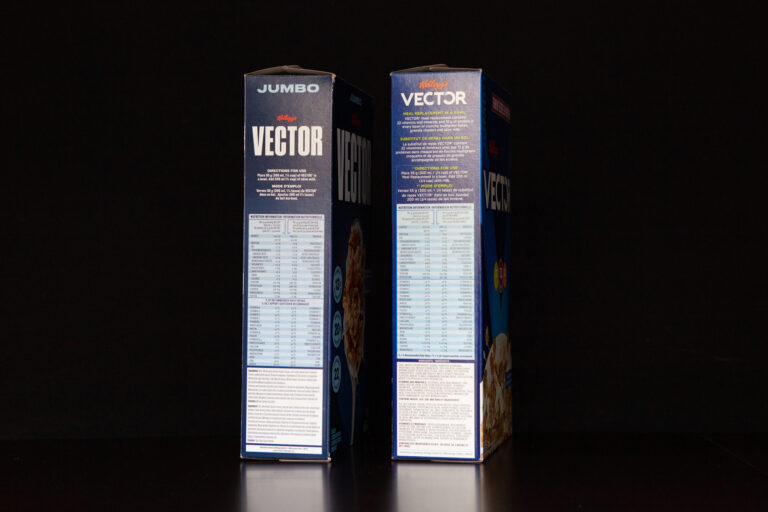 VECTOR Meal Replacement's bold box redesign (Kellogg's Sponsortunity ...
